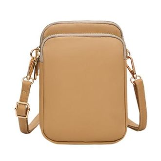 Generic Sac a Main Femme Sac Bandouli&egrave;re Femme Sacoche Femme Bandouli&egrave;re De &eacute;l&eacute;gant Toile Casual, Sac L&eacute;ger Multicouches Randonn&eacute;e, Design &Eacute;pur&eacute; Tendance