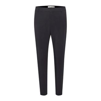 Inwear Marineblaue Rippenhose - - Trousers - Damen - Blau - 2XL