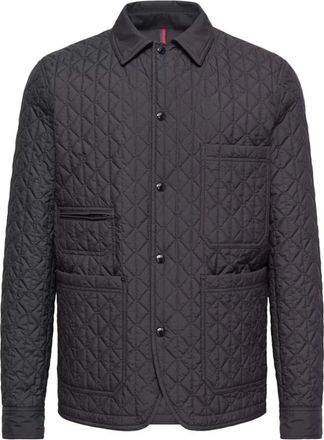 Moncler Theoline Diamond-Quilted Jacket - - Jackets - Herren - Blau - M