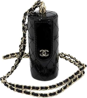 Chanel &Eacute;tui &agrave; rouge &agrave; l&egrave;vres Pre-owned - Femme - Pre-owned - Noir - Taille: ONE Size
