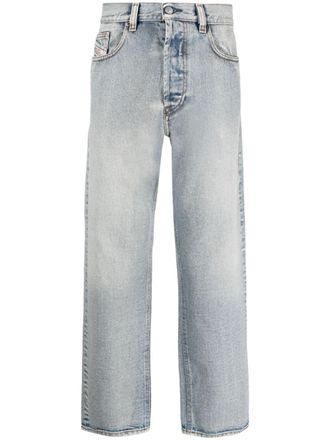 Diesel jean &agrave; coupe droite - Bleu