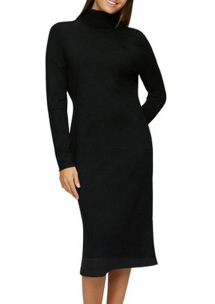 s.Oliver Abendkleid mit Rollkragen