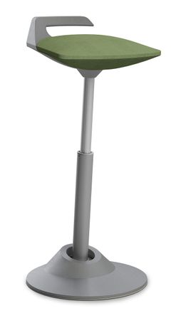 Aeris Muvman Stehhocker - ergonomische Stehhilfe - Stehsitz für gesundes und aktives Sitzen und Stehen - Stehstuhl höhenverstellbar mit 51 bis 84 cm Sitzhöh