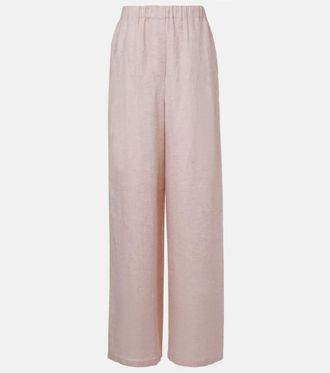Loro Piana Pantalon ample Valerio en lin