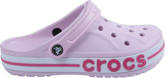 Crocs Bayaband Clogs f&uuml;r Damen und Herren mit Fersenriemen f&uuml;r sicheren Halt 36-37 EU Ballerina Pink/Candy Pink