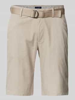 Christian Berg Regular Fit Shorts mit G&uuml;rtel