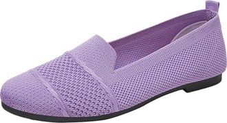 Generic Baskets Légères pour Femme - Respirantes - Confortables - Plates - Élégantes - Ballerines De Princesse - Antidérapantes - Chaussures De Course pour Fe