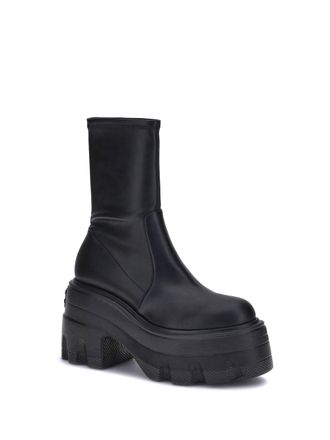 Casadei Womens Boots Black Polyamide