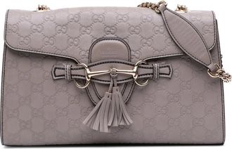 Gucci Hobo Bags - Medium Guccissima Emily Shoulder Bag - Gr. unisize - in Braun - für Damen