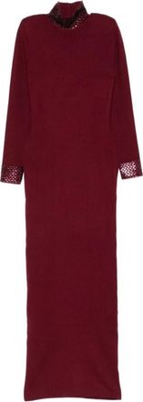 Retrofête Femme, Robes, Rouge, Taille: 40 FR Monroe Maxi Dress