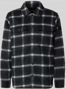 Boss Orange by Hugo Boss Hemdjacke mit Druckknopfleiste