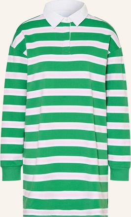 Mey Mey Lounge-Kleid Serie Touchline Stripes gruen