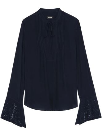 Zadig&Voltaire Taika Hemd - Blau