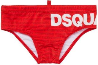 Dsquared2 Homme, Maillots de bain, Rouge, Taille: M Slip de bain