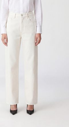Jil Sander Jeans Femme couleur Blanc