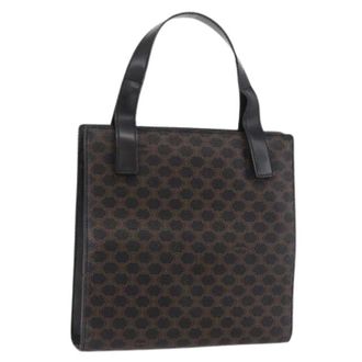 Celine Sac &agrave; main en toile Pre-owned - Femme - Pre-owned - Brun - Taille: ONE Size