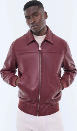 Fursac Blouson en cuir - Taille XXL - Homme