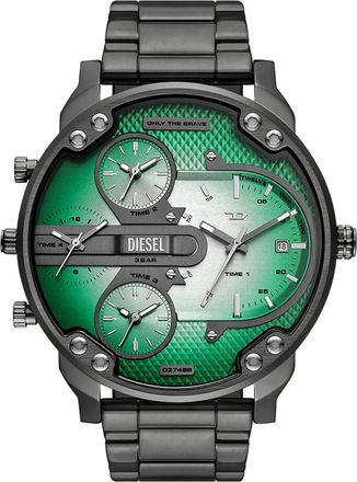 Diesel Uhren - Mr. Daddy Slim Uhr - Gr. unisize - in Grau - für Damen