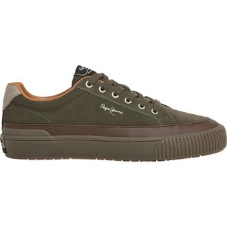 Pepe Jeans London Herren Ben Evolution M Sneak, Gr&uuml;n (Squad Green), 43 EU, Green Squad Green, 43 EU