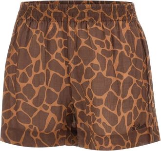 MC2 Saint Barth Femme, Shorts, Brun, Taille: 40 FR Meave Shorts