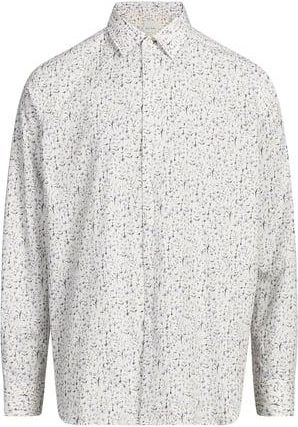Paul Smith Chemise fleurie &agrave; col classique en coton