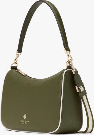 Kate Spade New York Kate Spade Emma Schultertasche, Mittelgro&szlig; f&uuml;r Frauen in Verzaubertes Gr&uuml;n Mehrfarbig | Leder
