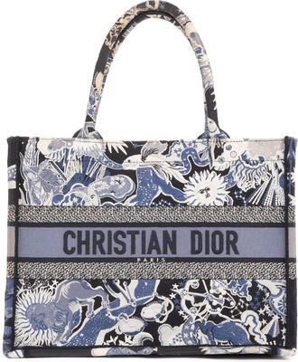 Dior Crossbody Bags - Rare Cabas Book Tote Medium - Gr. unisize - in Blau - f&uuml;r Damen