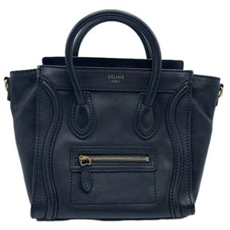 Celine Pre-owned Leder celine-taschen - - Pre-owned - Damen - Schwarzk - ONE SIZE