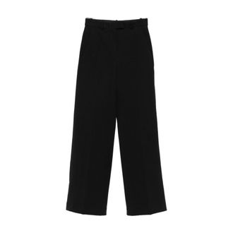 Circolo 1901 Cashmere Touch Hosen - - Trousers - Damen - Schwarzk - 2XS
