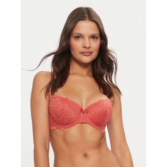 Hunkem&ouml;ller B&uuml;gel-BH Marine 206320 Rot