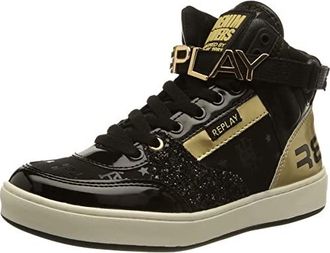 Replay Garçon Fille Cobra Basket, Noir (562 Noir), 29 EU