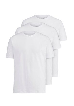 Olymp T-Shirt (Packung, 3-tlg., 3er) Rundhalsausschnitt, modern fit, reine Baumwolle