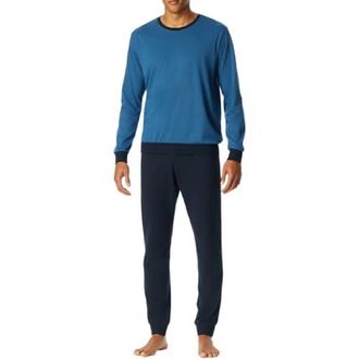 Uncover by Schiesser Uncover Nightwear Ensemble de Pijama, Aquarium_177162, 56 Homme