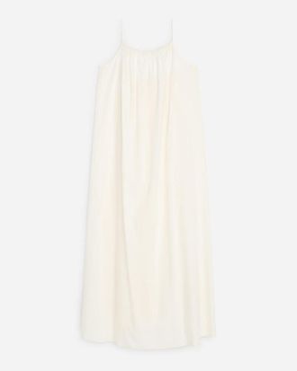 Arket Strandkleid Aus Lyocell Und Baumwolle -Wei&szlig;