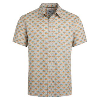 Weird Fish Faraway Hemd für Herren (Karamell)