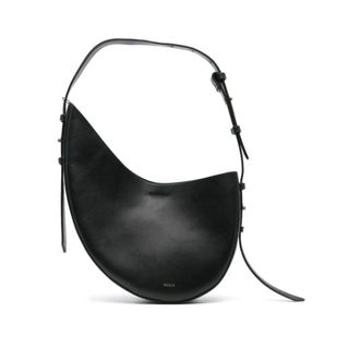 SOEUR Schwarze Lammfell Umh&auml;ngetasche - - Bags - Damen - Schwarzk - ONE SIZE