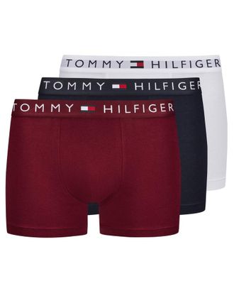 Tommy Hilfiger 3er Pack Trunks mit Logo-Bund in