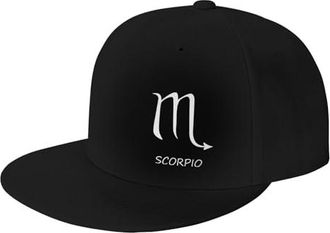 Generic Casquettes De Golf Signe du Scorpion Unisexe Casquette Trucker L&eacute;ger Visiere pour Les Saisons Sports Entra&icirc;nements
