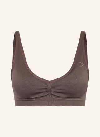 Gymshark Gymshark Sport-Bh Lift Seamless braun