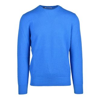 KANGRA Pullover Rundhalsausschnitt - - Knitwear - Herren - Blau - L