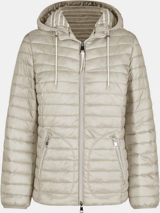 Barbara Lebek Steppjacke leichte &Uuml;bergangsjacke oder Fr&uuml;hlingsjacke mit abnehmbarer Kapuze