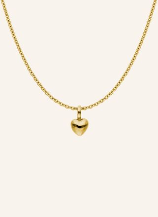 Cada Cada Kette Round Tiny Heart gold