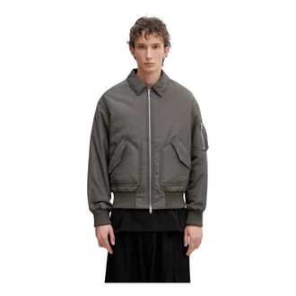 Maison Kitsun&eacute; Bomberjacke - - Jackets - Herren - Gr&uuml;n - XL