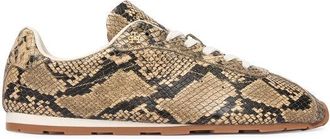 Tommy Hilfiger Sneakers Bella Sneaker Snake FW0FW09415 Braun