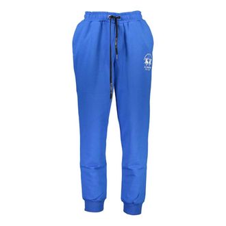 La Martina Blaue Herren Sportliche Elastische Taille Hose - - Trousers - Herren - Blau - 2XL