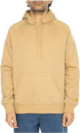 Carhartt Work in Progress Homme, Sweatshirts et sweats &agrave; capuche, Beige, Taille: L Felpa cappuccio