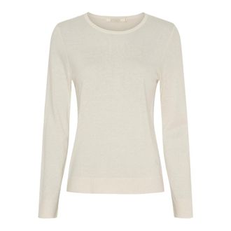BTF-CPH Seiden-Kaschmir-Pullover mit Rundhalsausschnitt - - Knitwear - Damen - Beige - XL