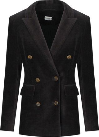 Marella BLAZER RUM VELOURS GRIS MARELLA