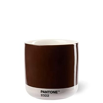Pantone Porzellan Latte Macchiato Thermobecher, 220ml, Brown 2322
