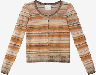 Isabel Marant Pull Frederica En Lin - Femme - Beige - Taille34 - Marant &Eacute;toile